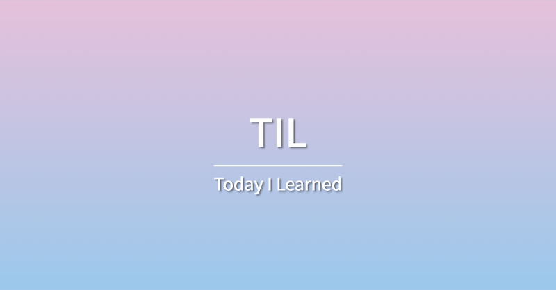 [TIL/Java] JPA - 어노테이션 정리