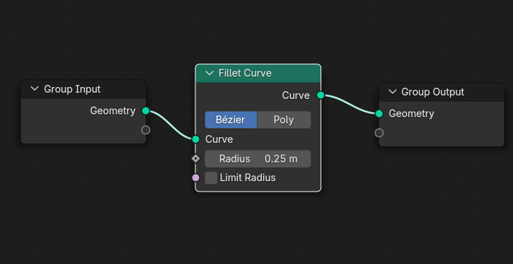 Blender: Curve Control- Fill Curve,Fillet Curve