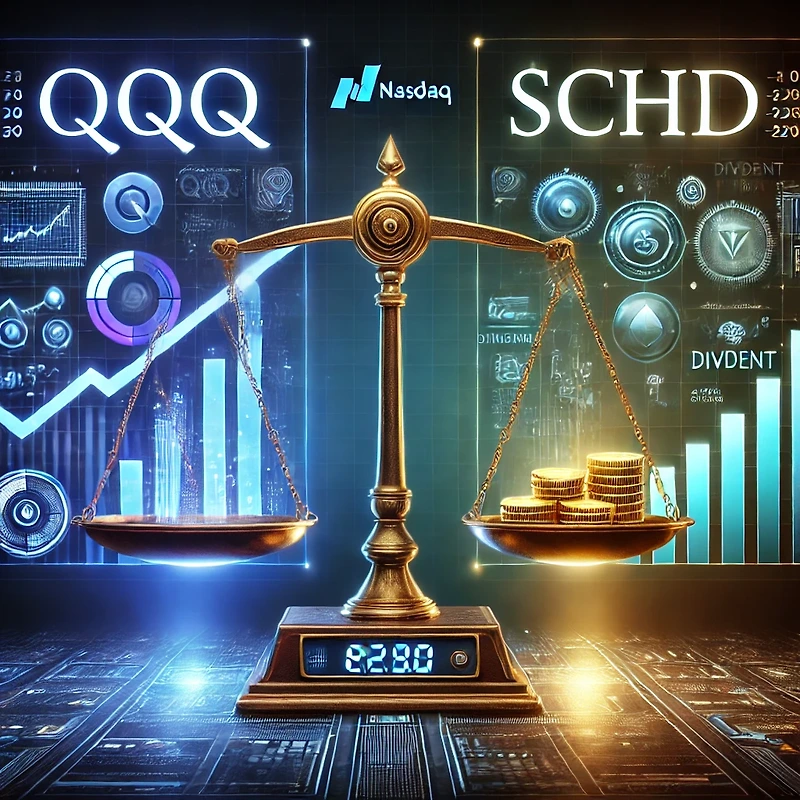 성장·안정 둘 다 잡기, QQQ와 SCHD 포트폴리오 백테스트 결과
