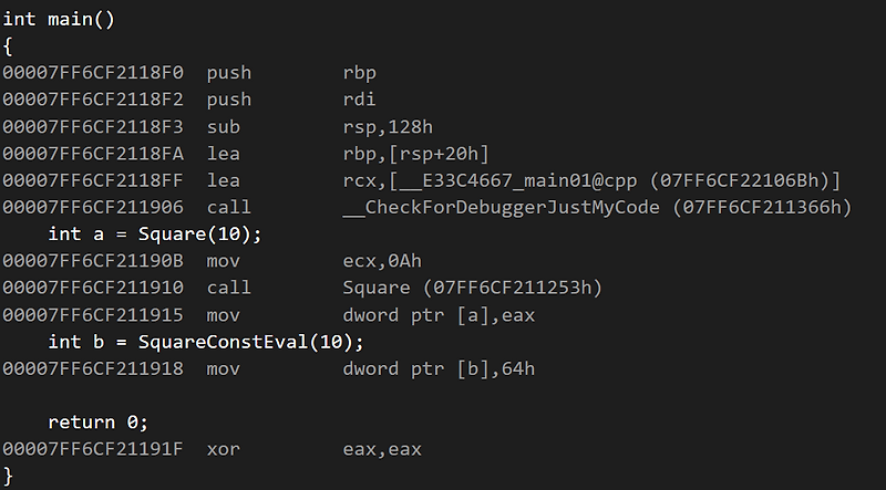 C++20 - consteval :: 3D Client Programmer
