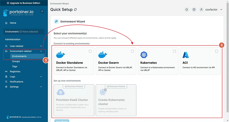 [Docker] Portainer GUI 로 Docker 운영(접속 및 Image 생성) #2