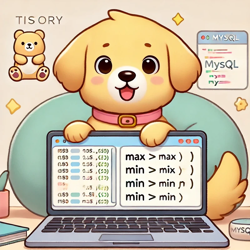 [DBeaver-MySQL] MAX(최대값) 함수와 MIN(최소값) 함수