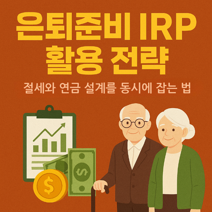은퇴준비 IRP 활용 전략 | 절세와 연금 설계를 동시에 잡는 법