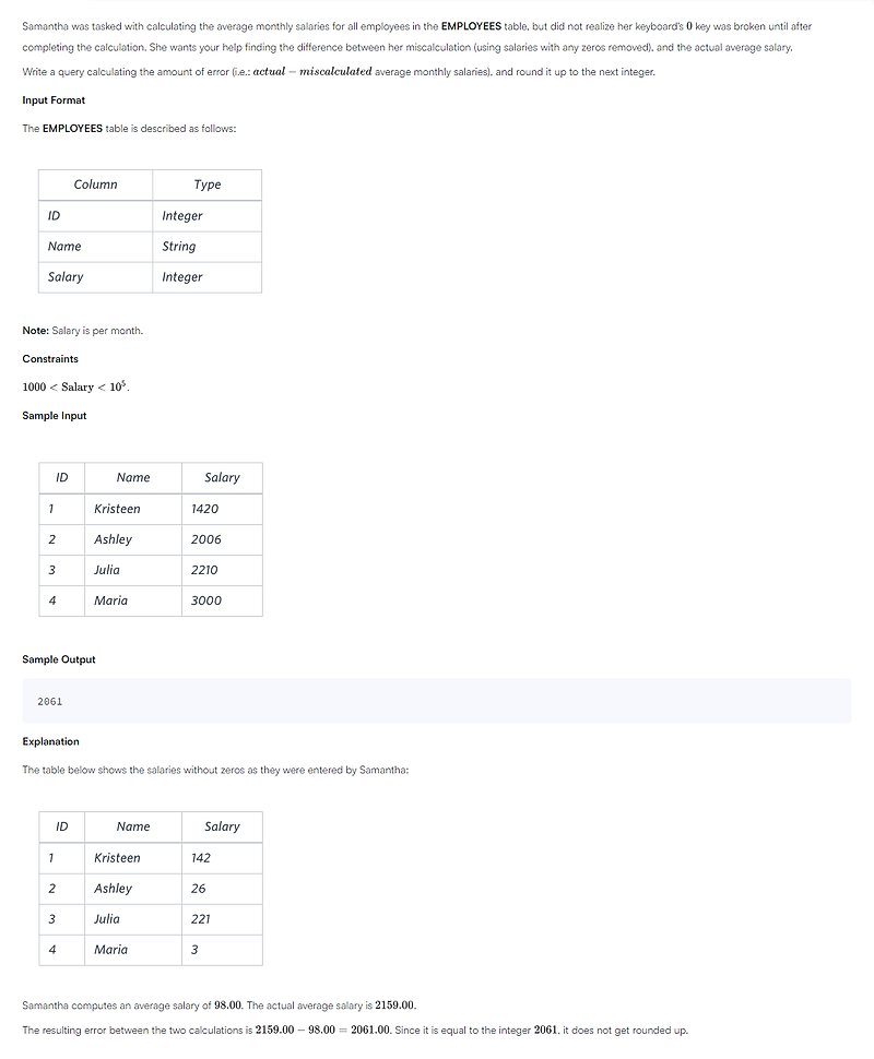 [HackerRank] The Blunder