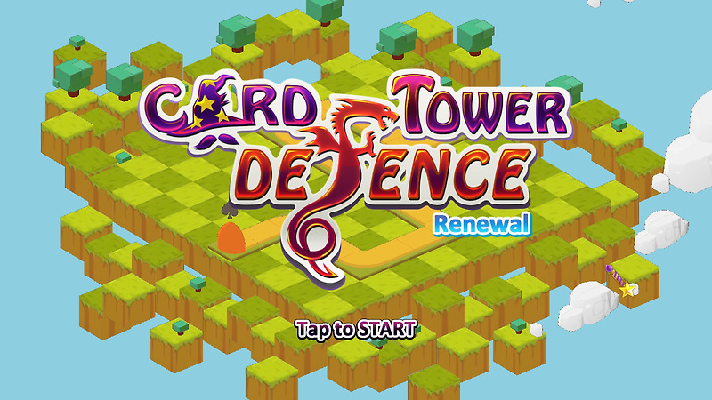잡식 게임 도서관 :: [스팀 게임] 카드 문양으로 디펜스, Card Tower Defence