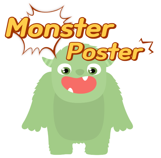 Monster Poster(협동 포스터 그리기) :: 놀이, 게임, 활동으로 함께! Connie의 영어 piazza