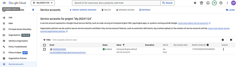 [GCP] Bigquery DB Tool접속을 위한 SA Key 설정 방안