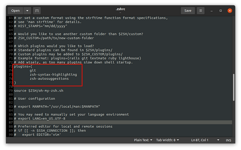 [Docker Swarm ELK Stack] AWS EC2(Ubuntu) 초기 환경 셋팅(Docker, zsh, oh-my-zsh, 테마, 랜덤 이모지 프롬프트)