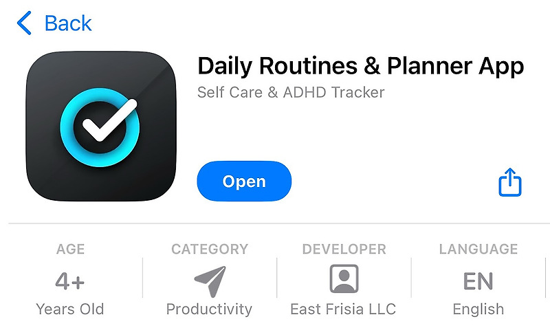 [IOS] Daily Routines & Planner App