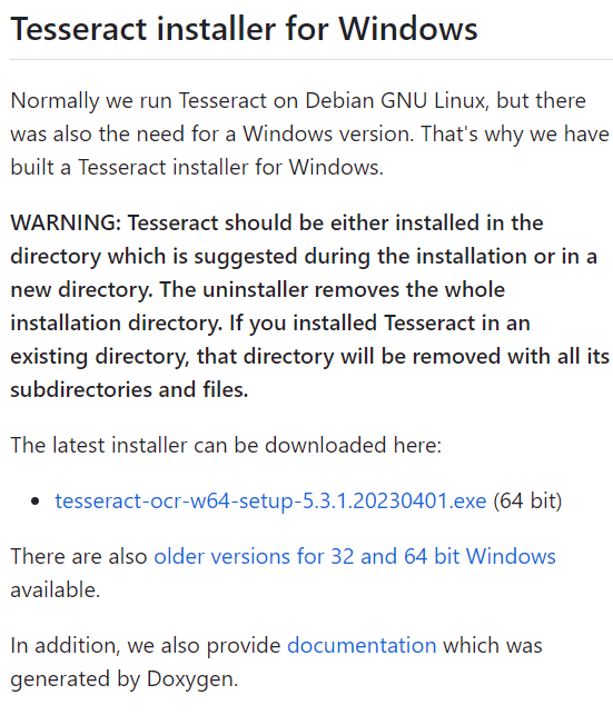 [Tesseract] Tesseract 설치 및 예제
