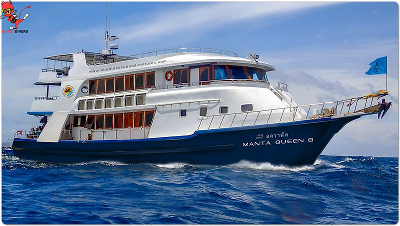 Phuket Scubadiving Similan Liveaboard MANTA QUEEN 8 LIVEABORD with Thai ...