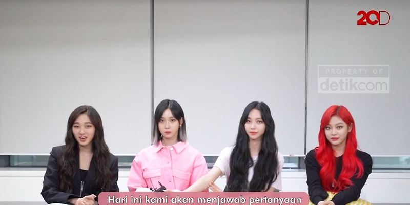 @detikhot 인터뷰 K-Talk Spesial: Compliment Relay Time Bareng aespa, Gemes ...