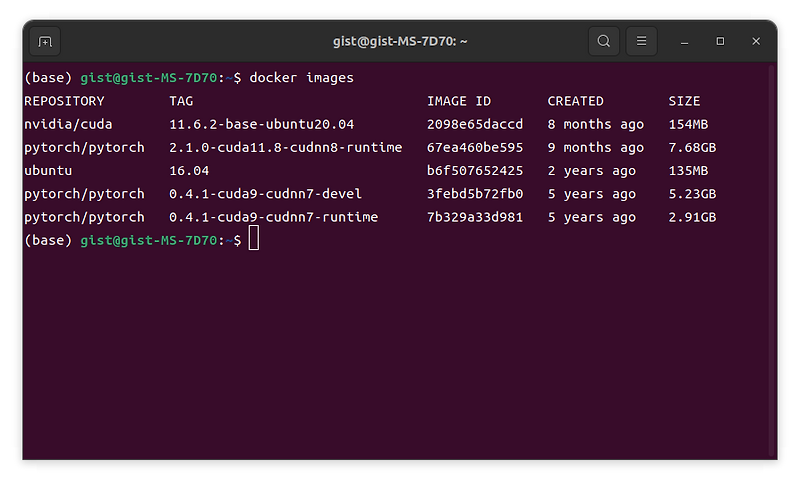 Docker를 통해 Ubuntu 16.04, Python 3.7 환경 구축하기