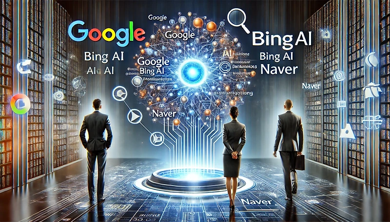 AI 기반 검색엔진 비교: 구글 vs Bing AI vs 네이버 검색 변화