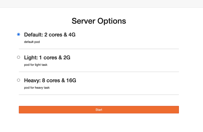 jupyterhub profile list 추가하기