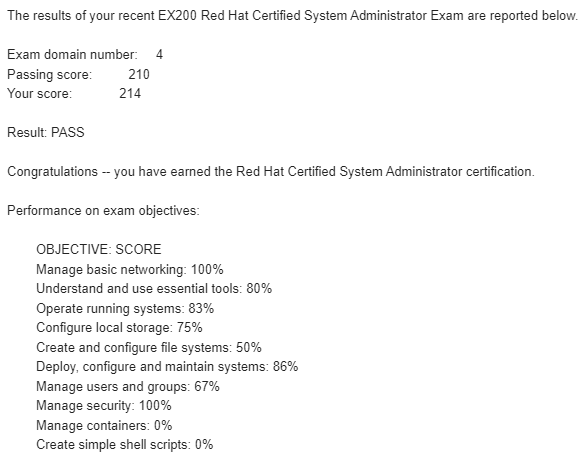 RHCSA v9 시험 후기