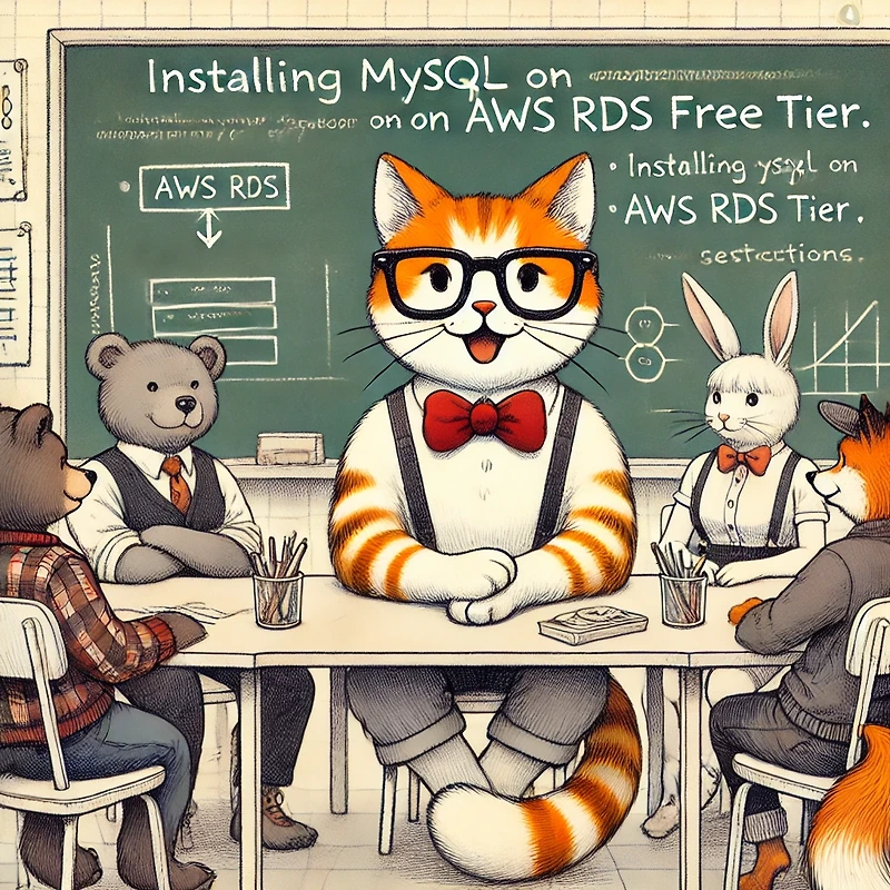 1. [ API ] [ AWS ]AWS의 RDS로 MySQL free tier 설치