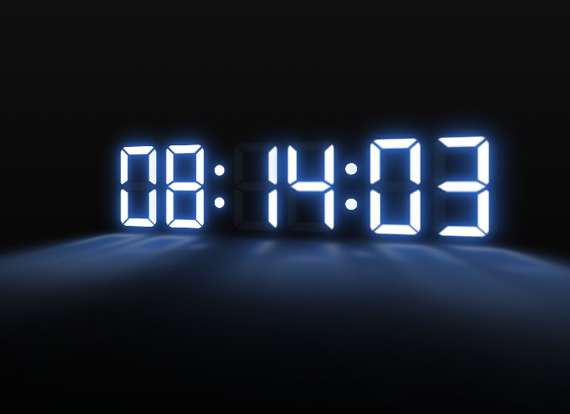 Neon Clock (CSS) - 시계