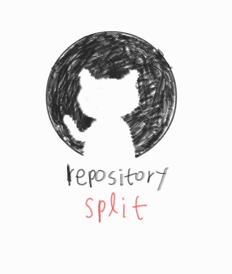 github 깃허브 레파지토리 하위 디렉토리 다른 레파지토리로 분리 : git split repo