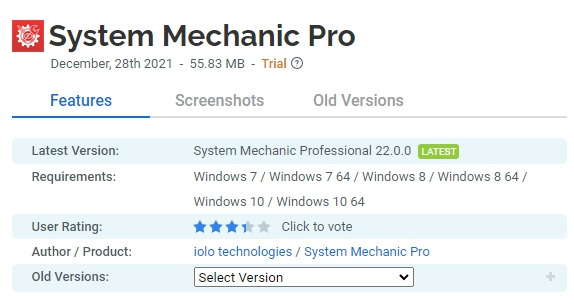 System Mechanic Pro 무료 다운로드
