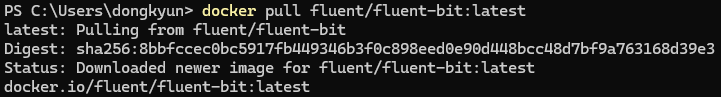 Docker Fluent Bit 세팅해보기 짧 Dkims Devlog 