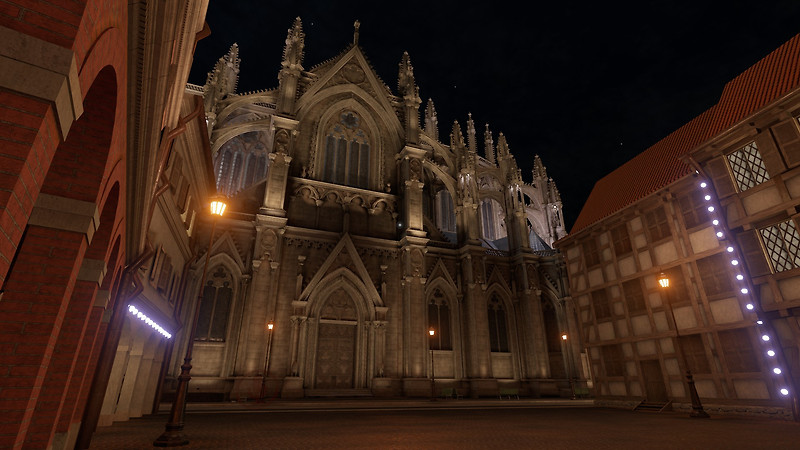 VRChat 월드 추천 183. Night Church