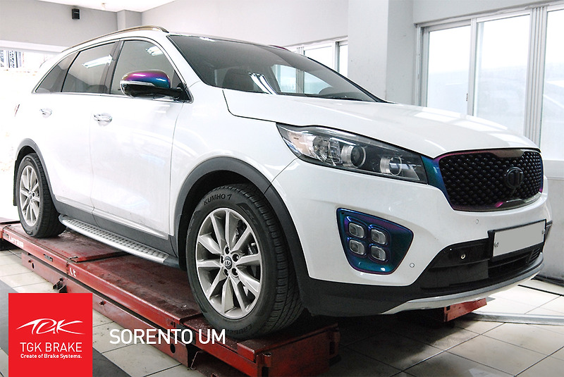 [기아 올뉴쏘렌토] EQ900 4P브레이크 소음 / 뿌드득 소리 :: TGK 브레이크