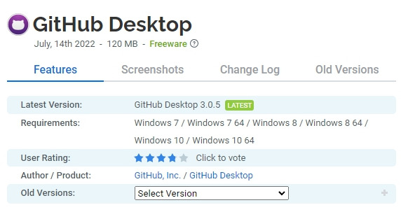 GitHub Desktop 무료 다운로드