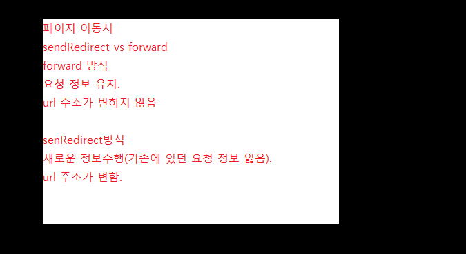 SendRedirect , Forward :: 인생공부