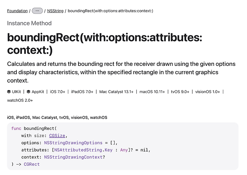[UIKit] UILabel의 text의 Line 수 계산하는 법