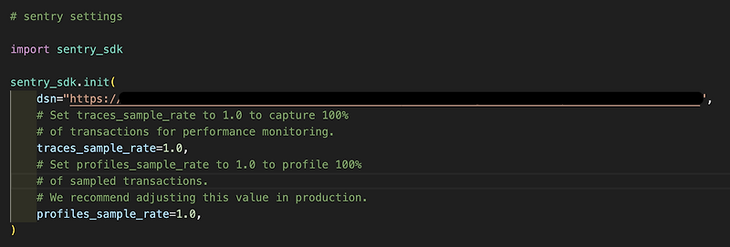 [백엔드] sentry django 적용기
