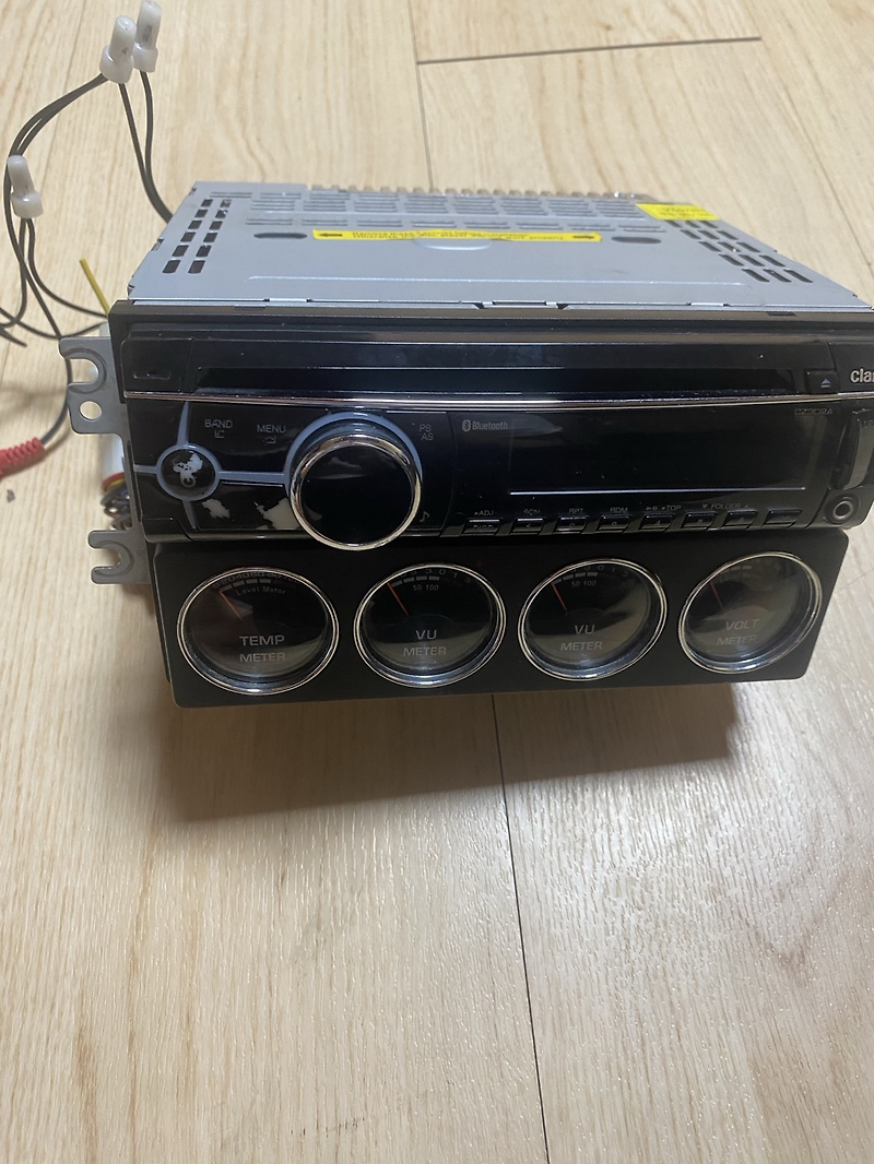 SM520 순정오디오에서 파이오니어로 교환(블루투스 되게 하기) 사제오디오 연결