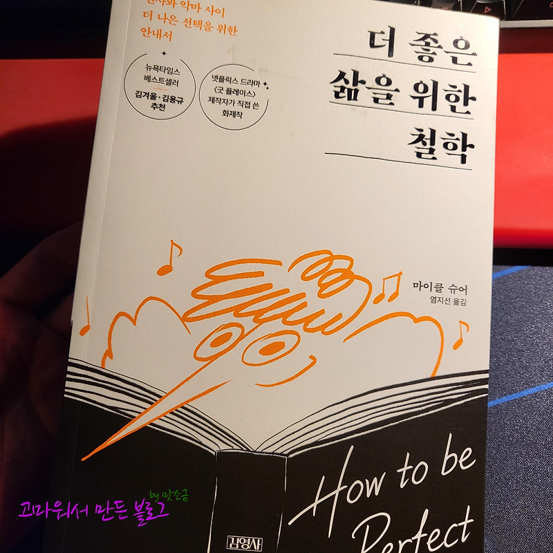 [독후감] 더 좋은 삶을 위한 철학 How to Be Perfect :: 고마워서 만든 블로그 by 맛소금