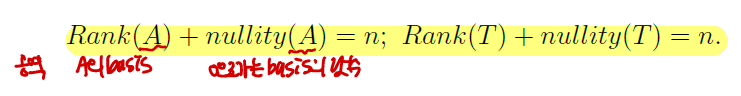 chapter 2.2 Rank and Nullity of a Matrix and a Linear Transformation