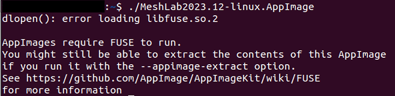 dlopen(): error loading libfuse.so.2 에러 해결 — JaeTech