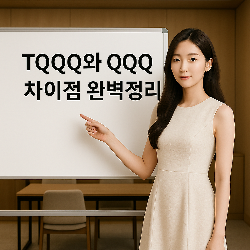 TQQQ와 QQQ 차이점 완벽정리
