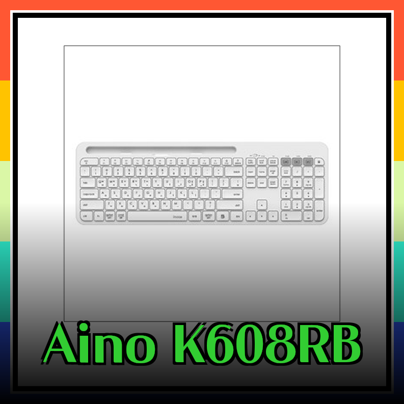 멀티페어링 무선 키보드 추천: 아이노트 K608RB vs 한성컴퓨터 BK500 비교분석