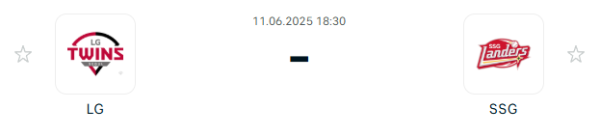 06월11일 LG vs SSG , KT vs 롯데