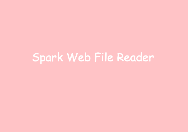 [Spark] Spark 로 Web File Reader 구현하기 ( SparkFiles ) :: 코딩수집