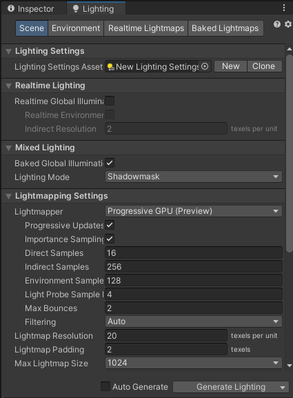 Unity - Lighting — 이미난