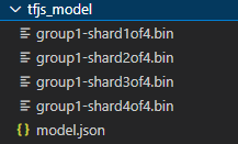 [NODEJS] tensorflow 모델 업로드