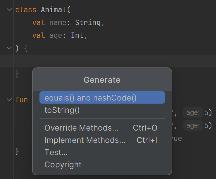 [Kotlin] Data class 알아보기 — 알송이의 개발 공부