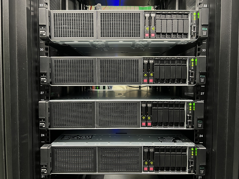 목동 KT IDC 센터에 있는 카페 24 납품 사례