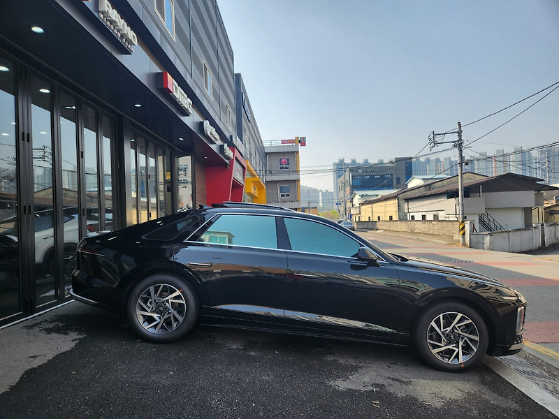 대구 브이쿨VK K썬팅 프로모션 그랜저GN7 블랙 :: OTL