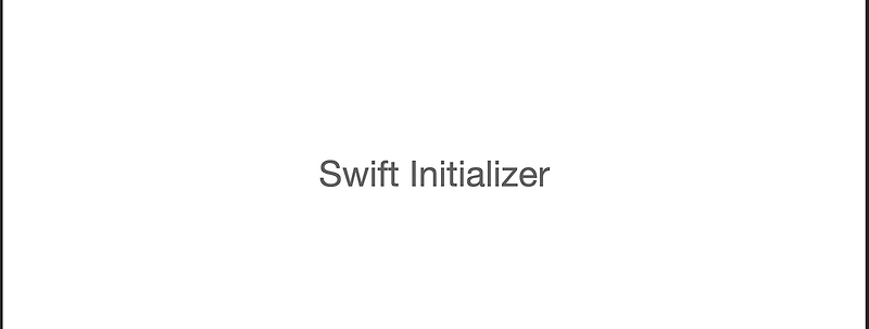 [iOS] Swift initialization 알아보기 (3) - Designated Init, Convenience Init — TIL