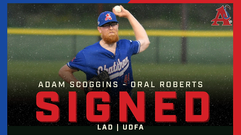 애덤 스코긴스 (Adam Scoggins)와 계약을 맺은 LA 다저스