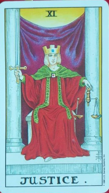 [ 메이저카드 11번 정의 JUSTICE ]