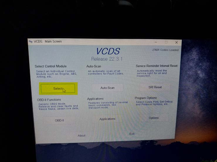 VCDS - 연료 레일 압력 테스트 Fuel Rail Pressure Test