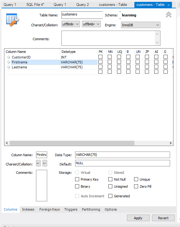 [MySQL class note] MySQL essential tools practice - Alter, Insert, Drop :: by Mr. Lim