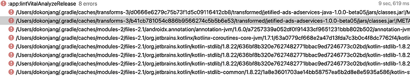 Module was compiled with an incompatible version of Kotlin. The binary version of its metadata ...